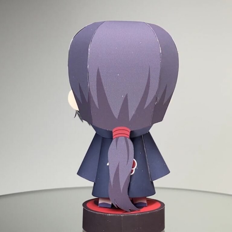 Itachi Ucchia – Printable Paper 3D Figure - Cute Paper