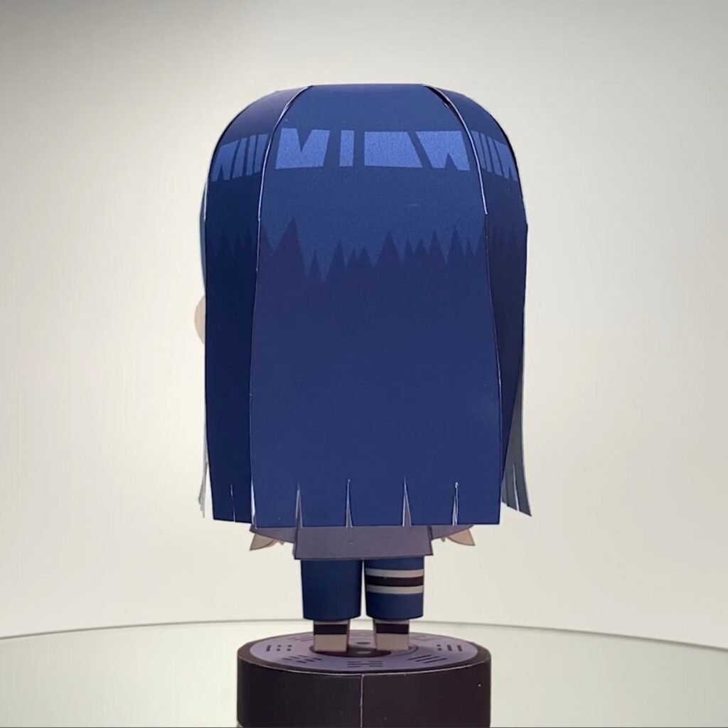 Hinata Hyuga – Printable Paper 3D Figure - Cute Paper