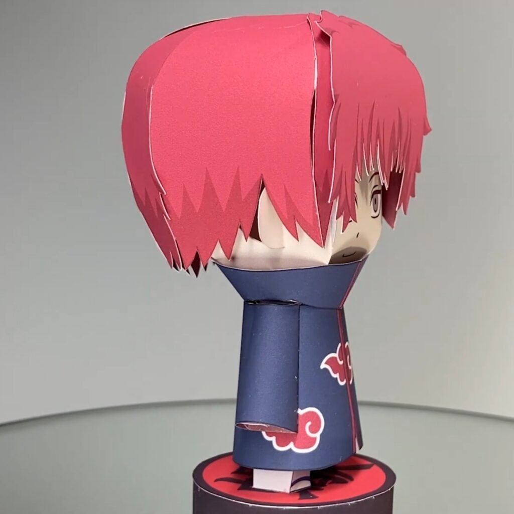 Sasori – Printable Paper 3D Figure - Cute Paper