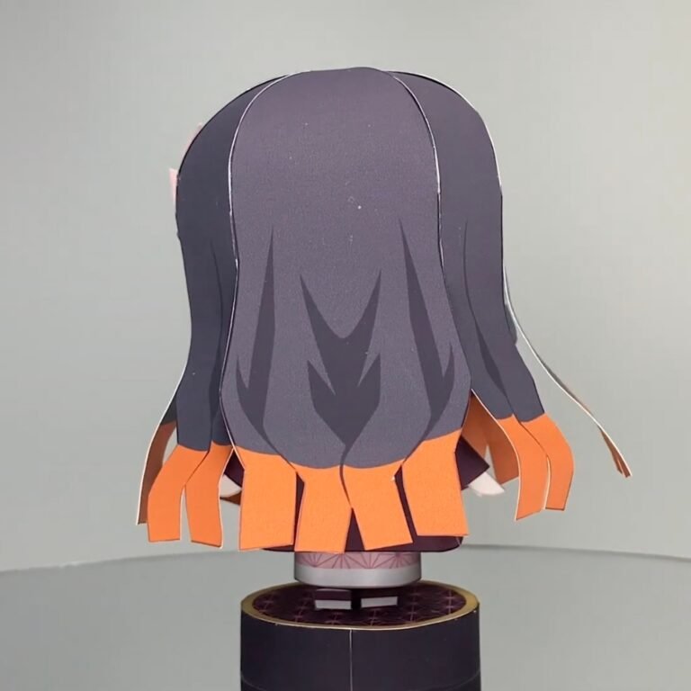 Nezoku Kamado – Printable Paper 3D Figure - Cute Paper