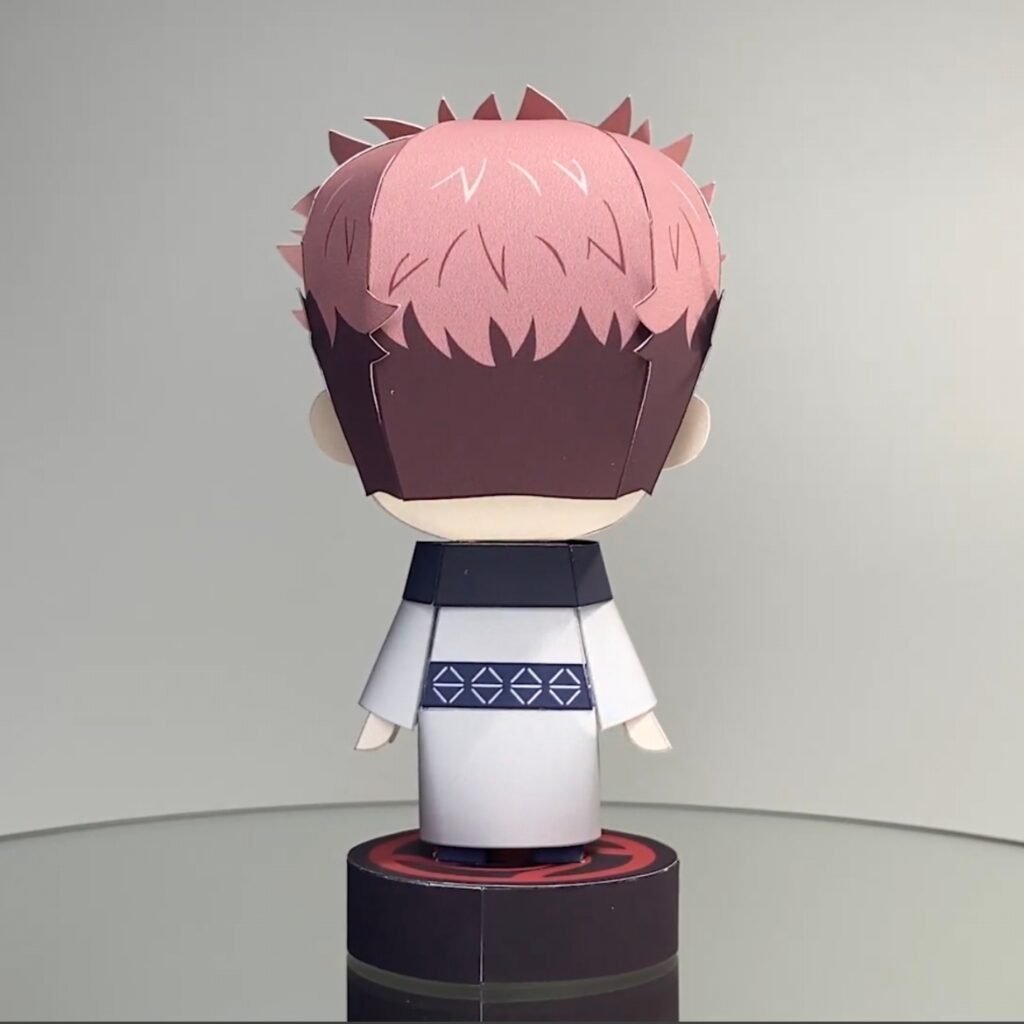 Sukuna Ryomen – Printable Paper 3D Figure - Cute Paper