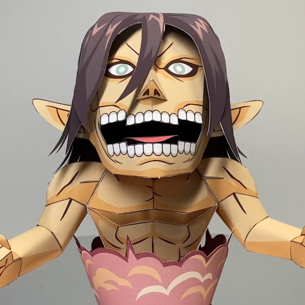 TITAN – Printable Paper 3D Figure - Cute Paper