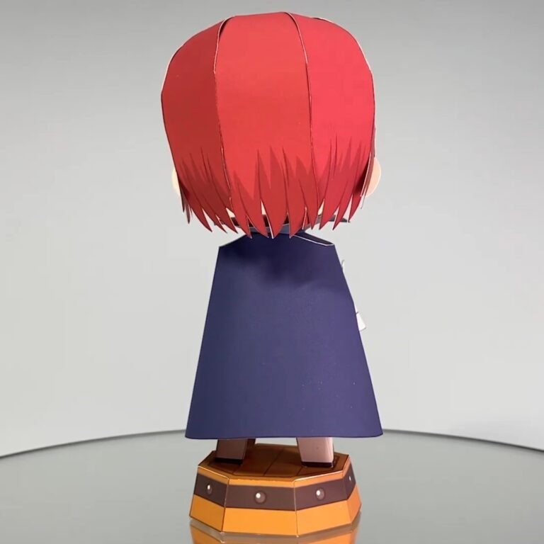 Shanks – Printable Paper 3D Figure - Cute Paper