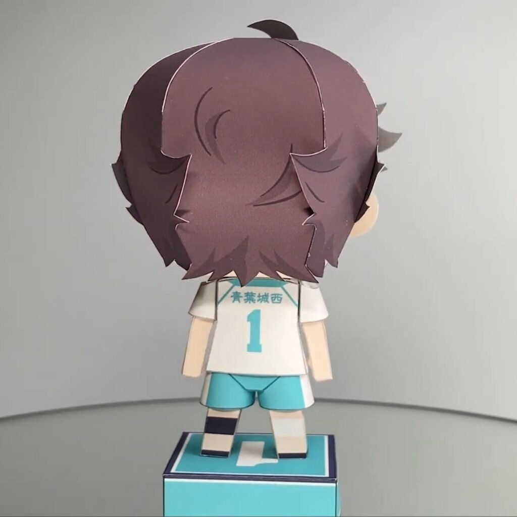 Toru Oikawa – Printable Paper 3D Figure - Cute Paper