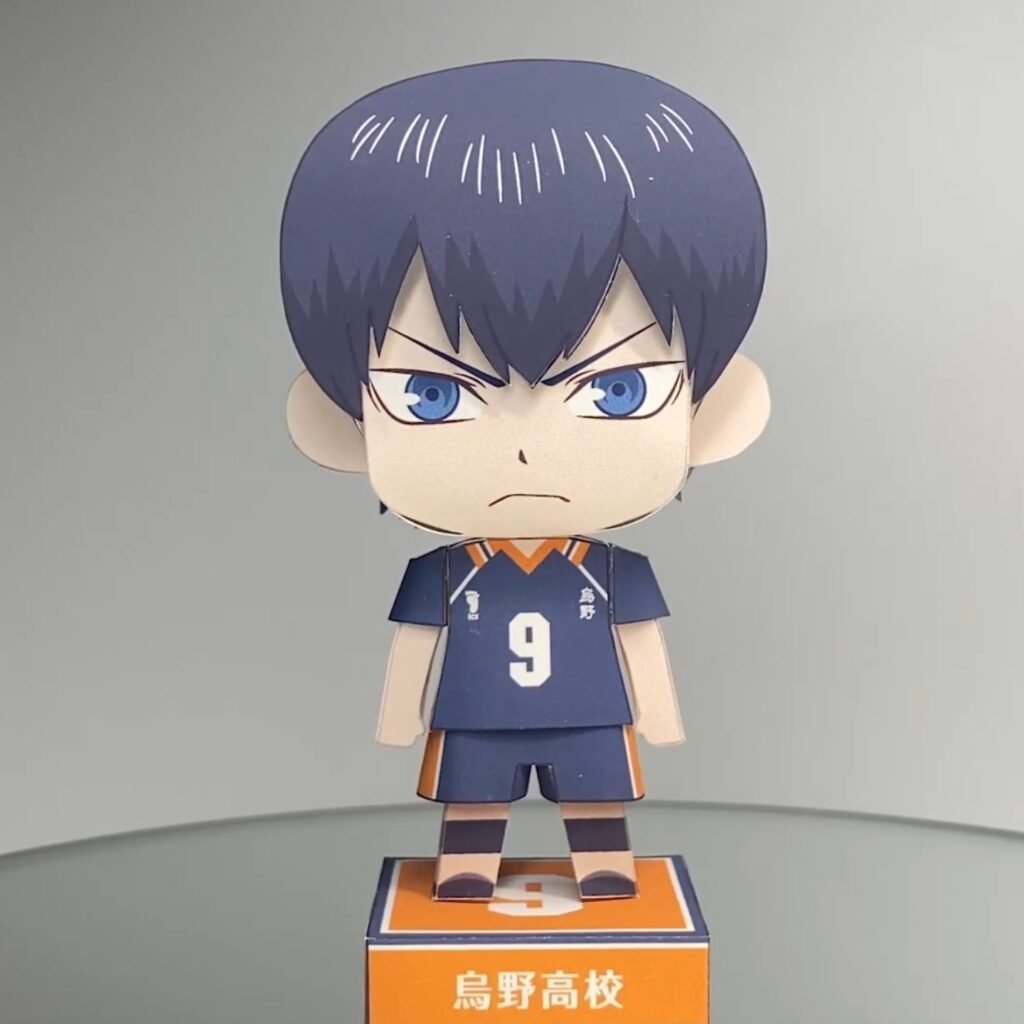 Tobio Kageyama – Printable Paper 3D Figure - Cute Paper