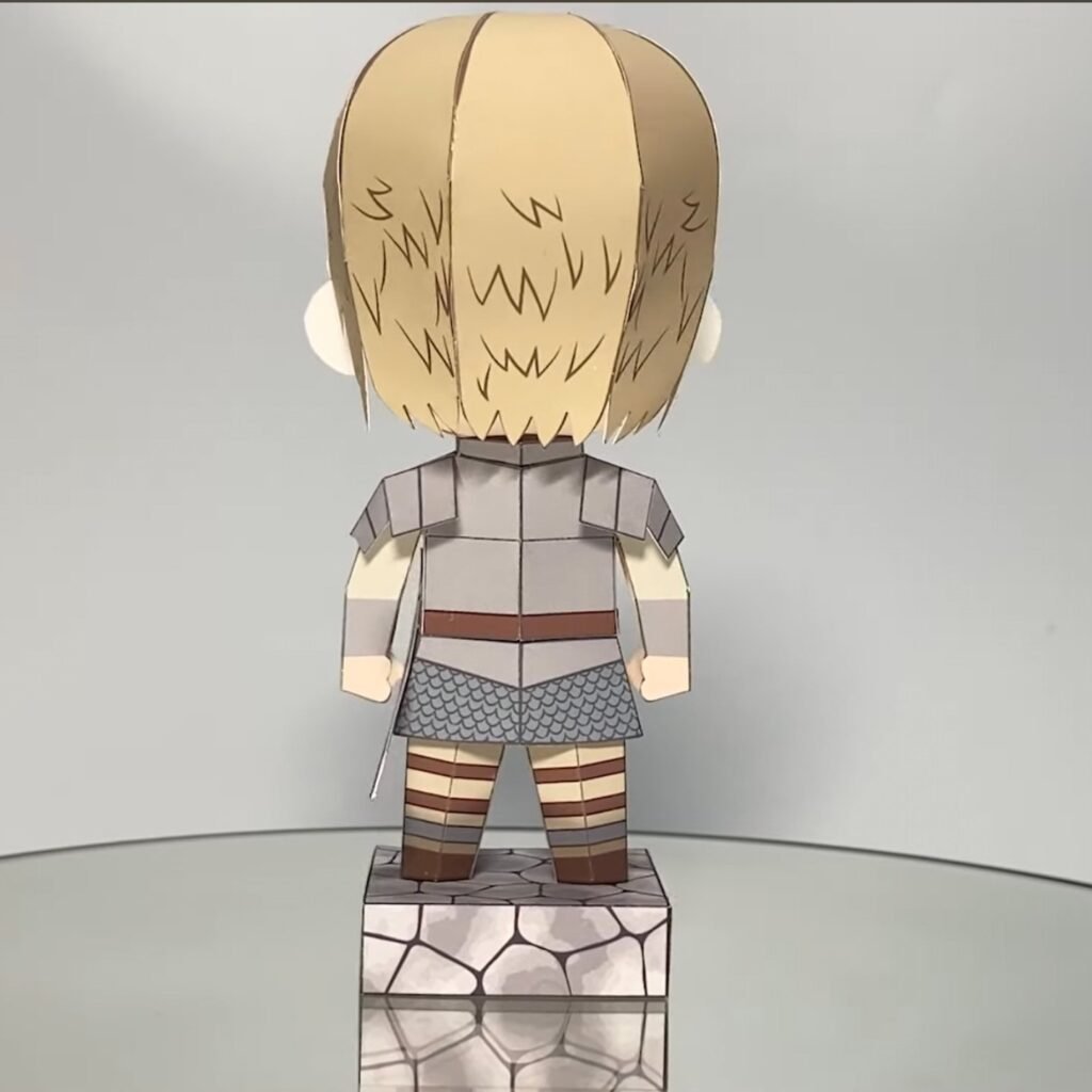 Laios Touden – Printable Paper 3D Figure - Cute Paper
